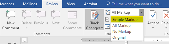 Editing OneDrive Documents Using Track Changes – PDM IT Help Center