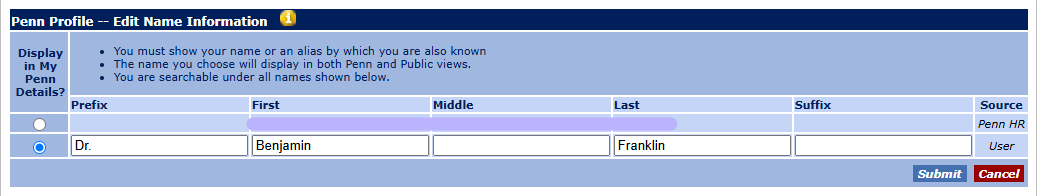 How to Change Your Display Name in the Penn Directory and O365 – PDM IT ...