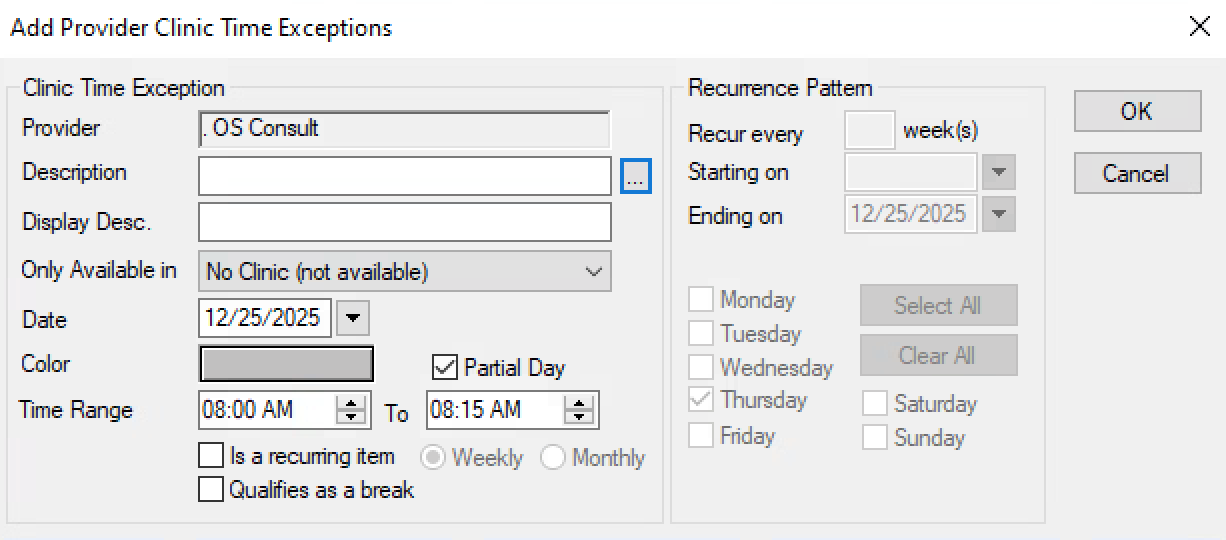 How to "Close" Appointment Books – PDM IT Help Center