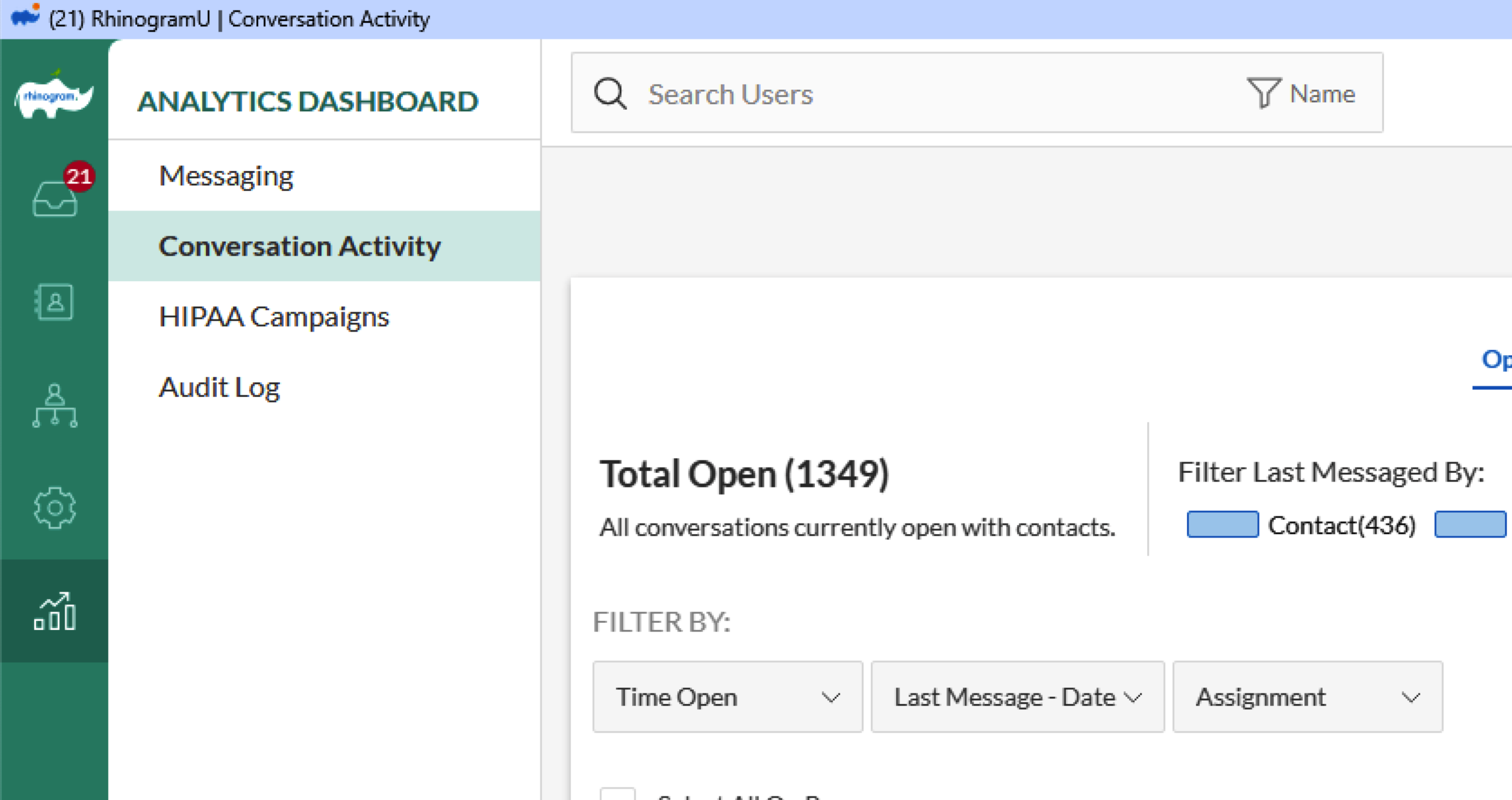 Rhinogram: Bulk Closing Provider Conversations – PDM IT Help Center